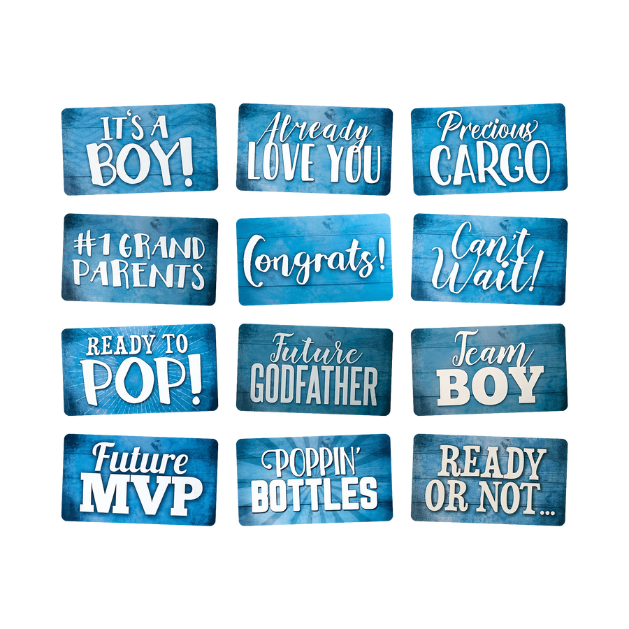 Baby Shower & Gender Reveal Photo Booth Props | King Props