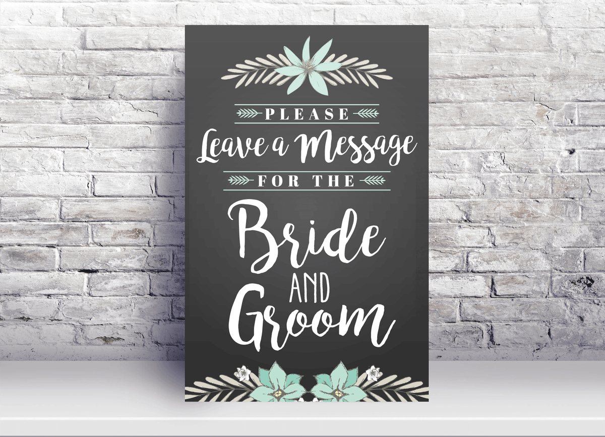Wedding Guest Message Boards | Decorative Signs | King Props